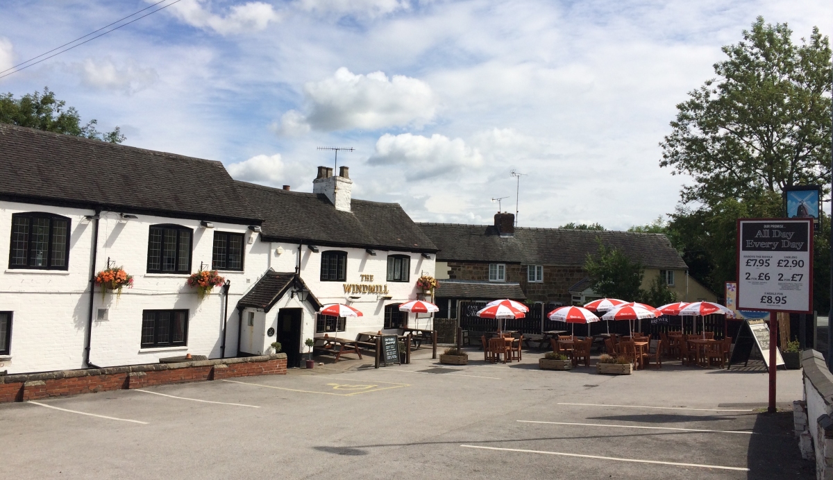 The Windmill at Breadsall - Love Derby